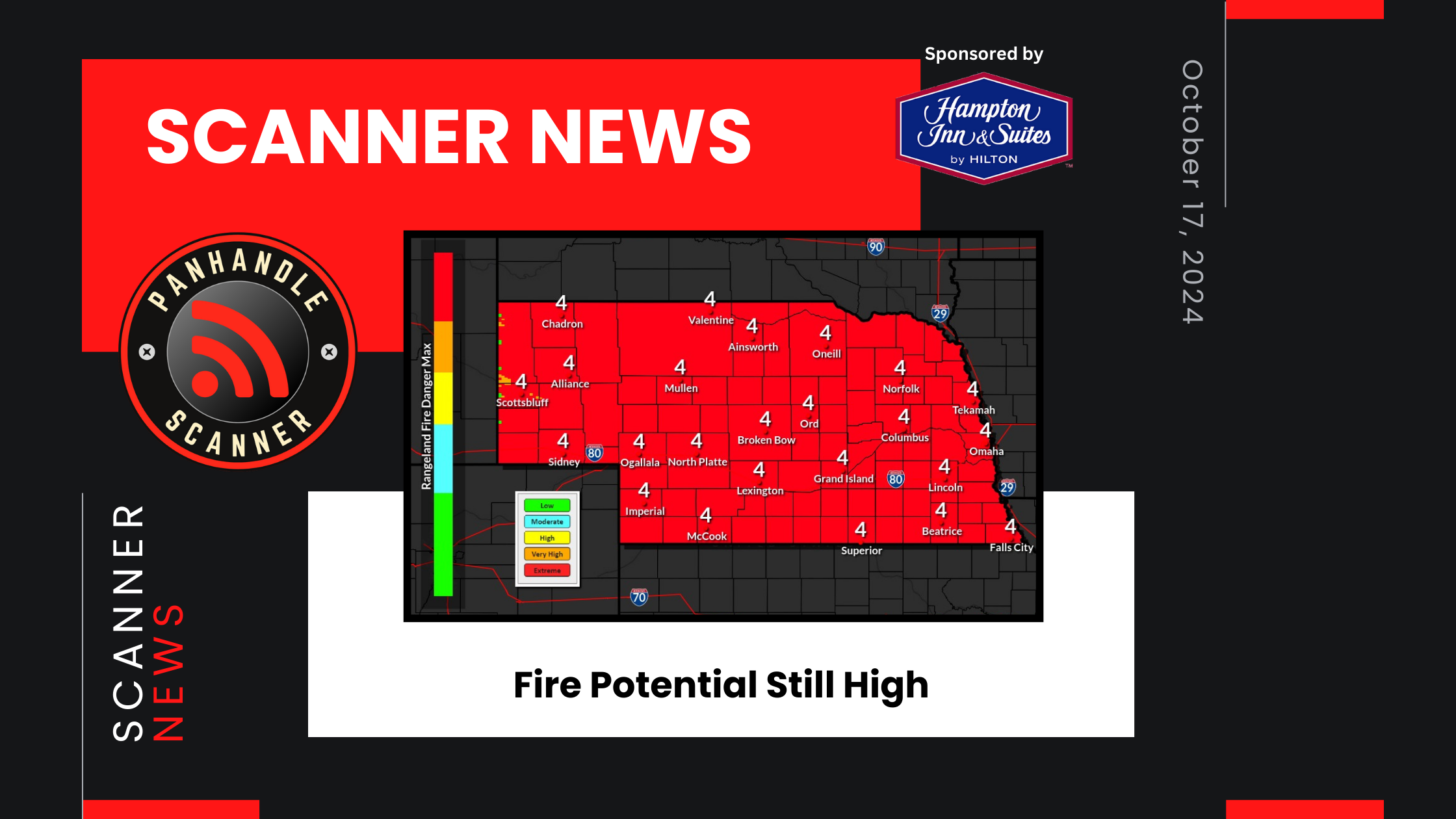Fire Potential scanner news header – Daily News by Hale Multimedia
