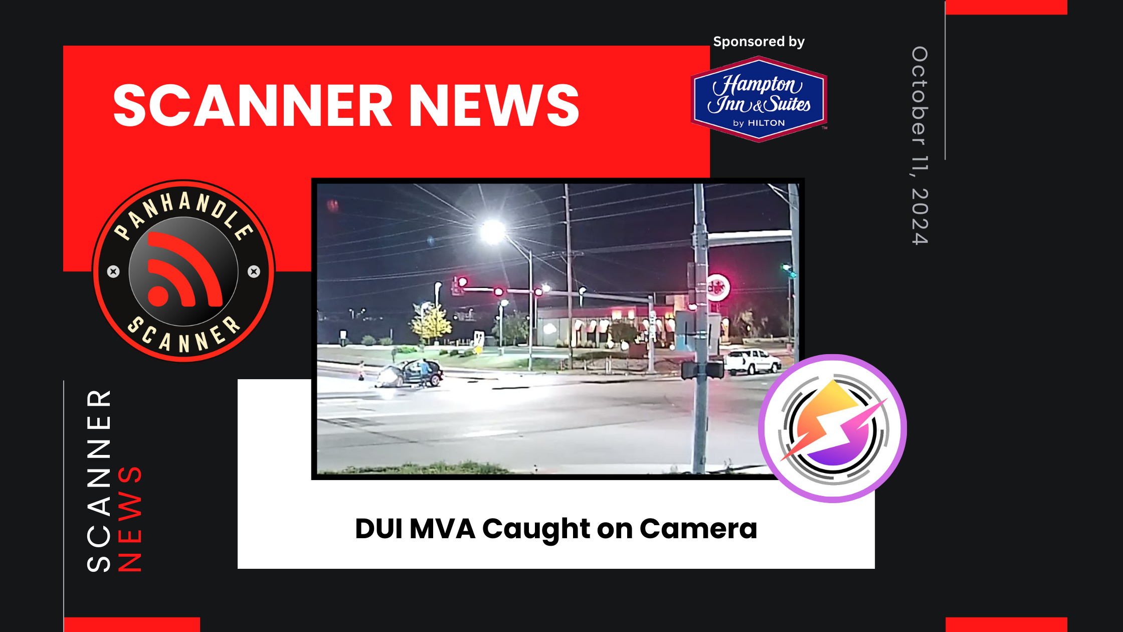 DUI caught on Camera scanner news header – Hale Multimedia